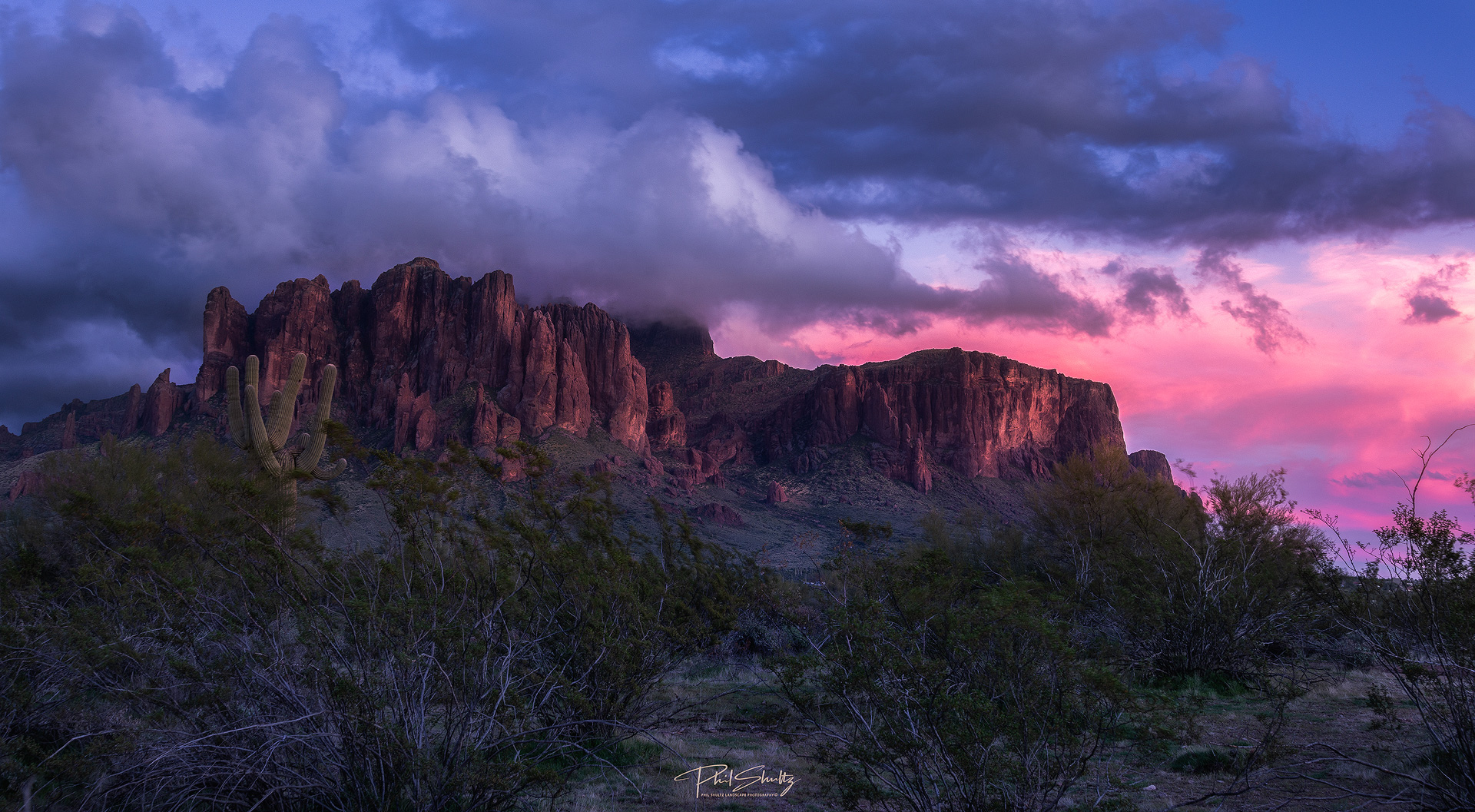 February 14: Superstition Clouds | Arizona Highways